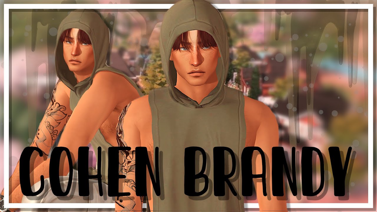 ☘ Cohen Brandy | The Sims 4 Create a Sim | Alpha CC Sim ☘ - YouTube