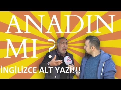 Anadınmı? İngilizce altyazı troll. (Do you understand me??motherfucking manhattan municipality)