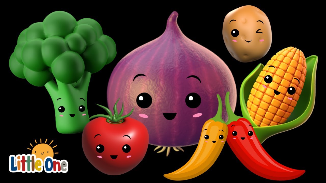 Cute Dancing veggies- Fun Animation with Music Fun video with music ...