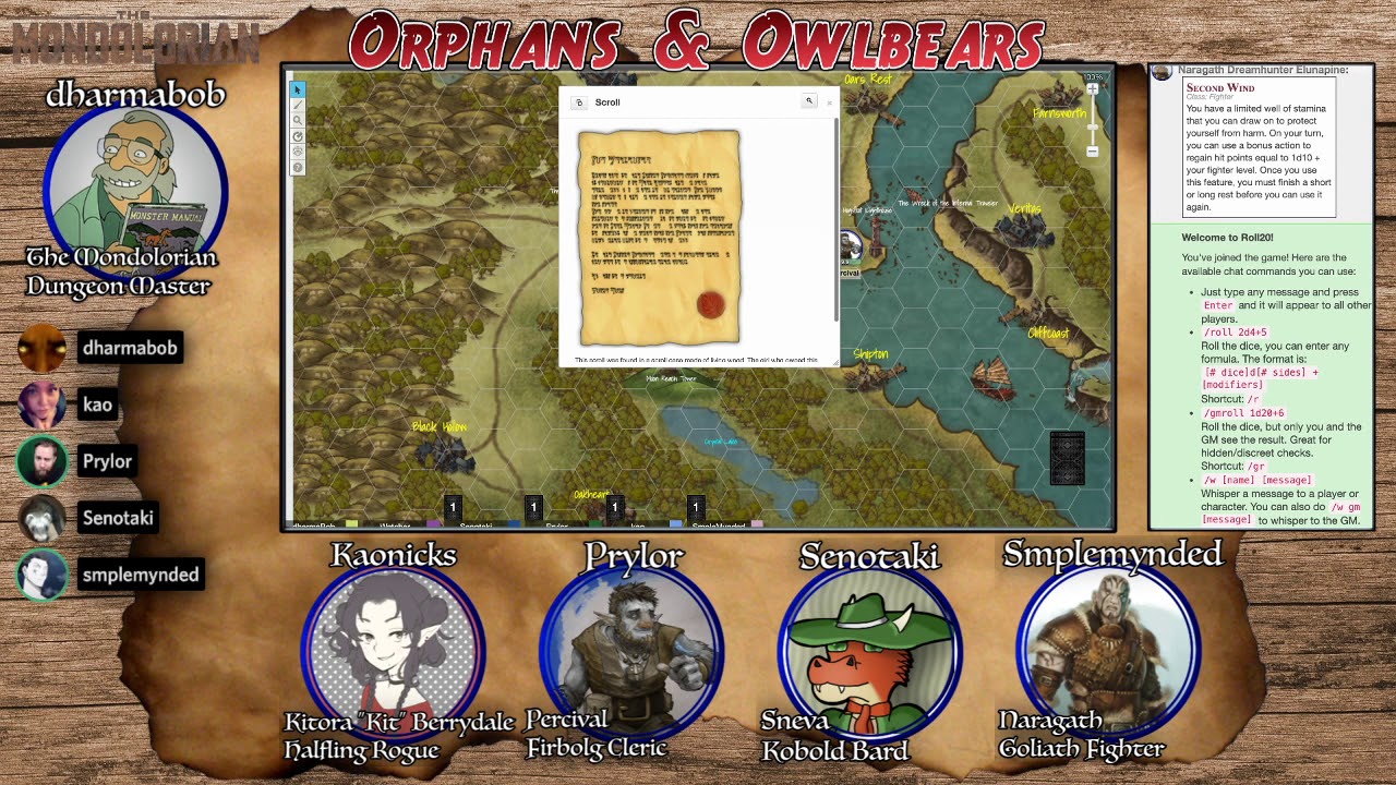 Orphans & Owlbears: Session 2 "Secrets & Scrolls" #D&D #5e | !owltweet ...
