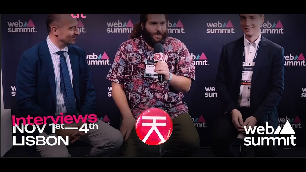 SORA at Web Summit w Professor Richard Werner, Dr Makoto Takemiya ...