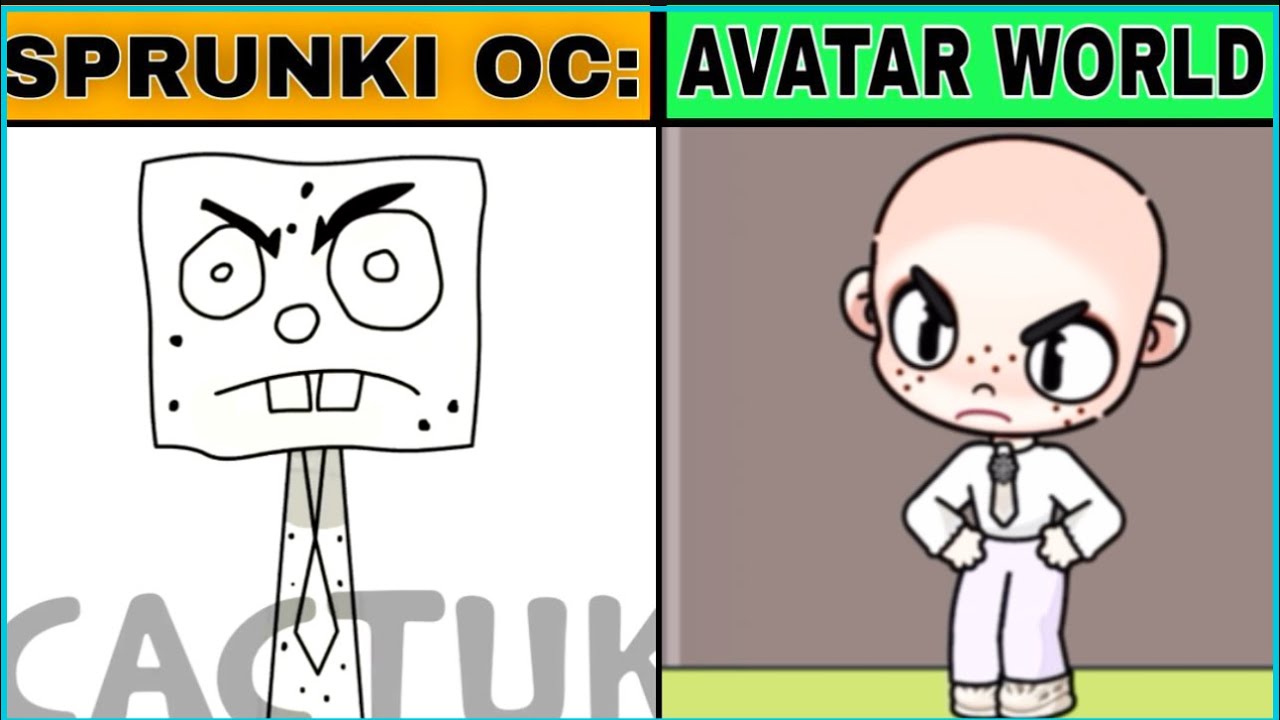 My Sprunki OC: DoodleBob (from SpongeBob SquarePants) in Avatar World ...