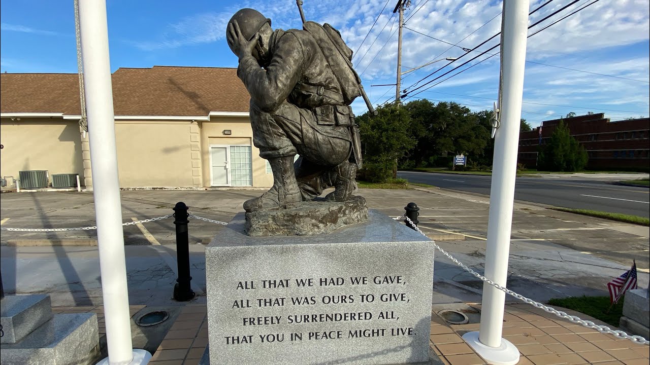 Georgetown Veterans Memorial in Georgetown, South Carolina. - YouTube