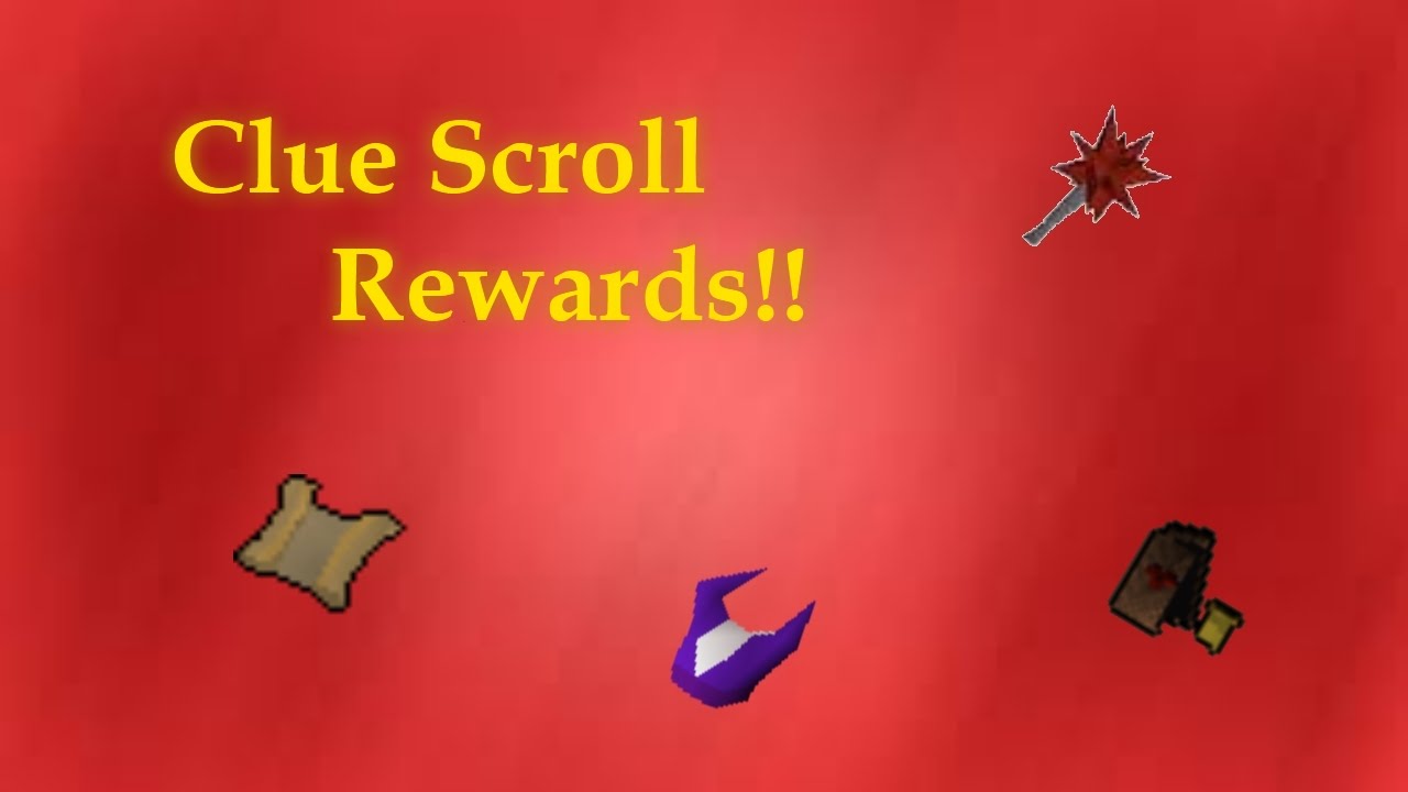 Oldschool Runescape Clue Scroll Rewards/Elites - YouTube