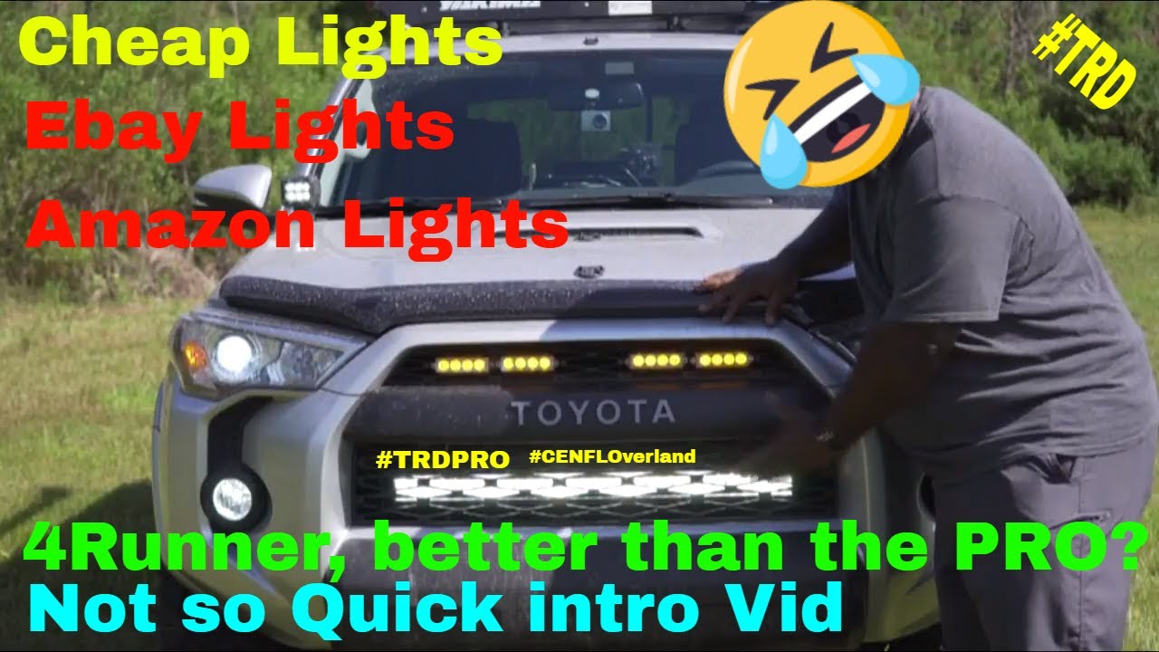 2018 Toyota 4Runner Off Road Premium Introduction (Lights, lots of LED ...