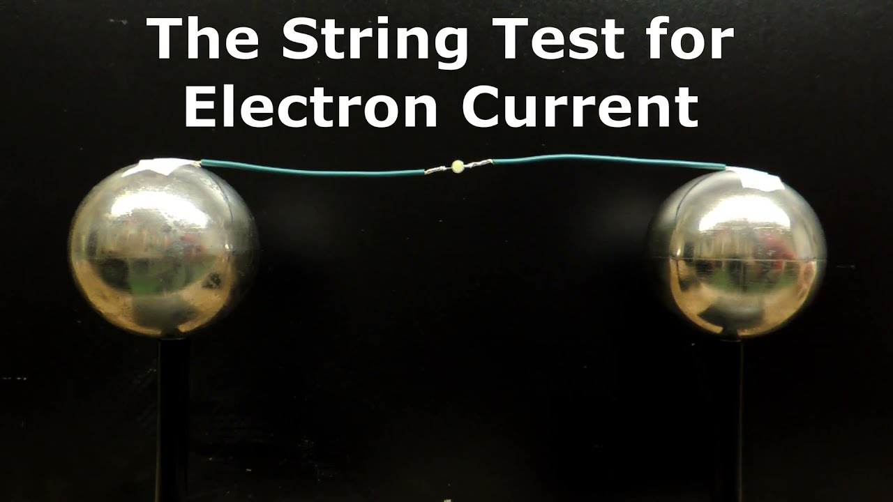 String Test for Electron Current: Testing Experiment - YouTube