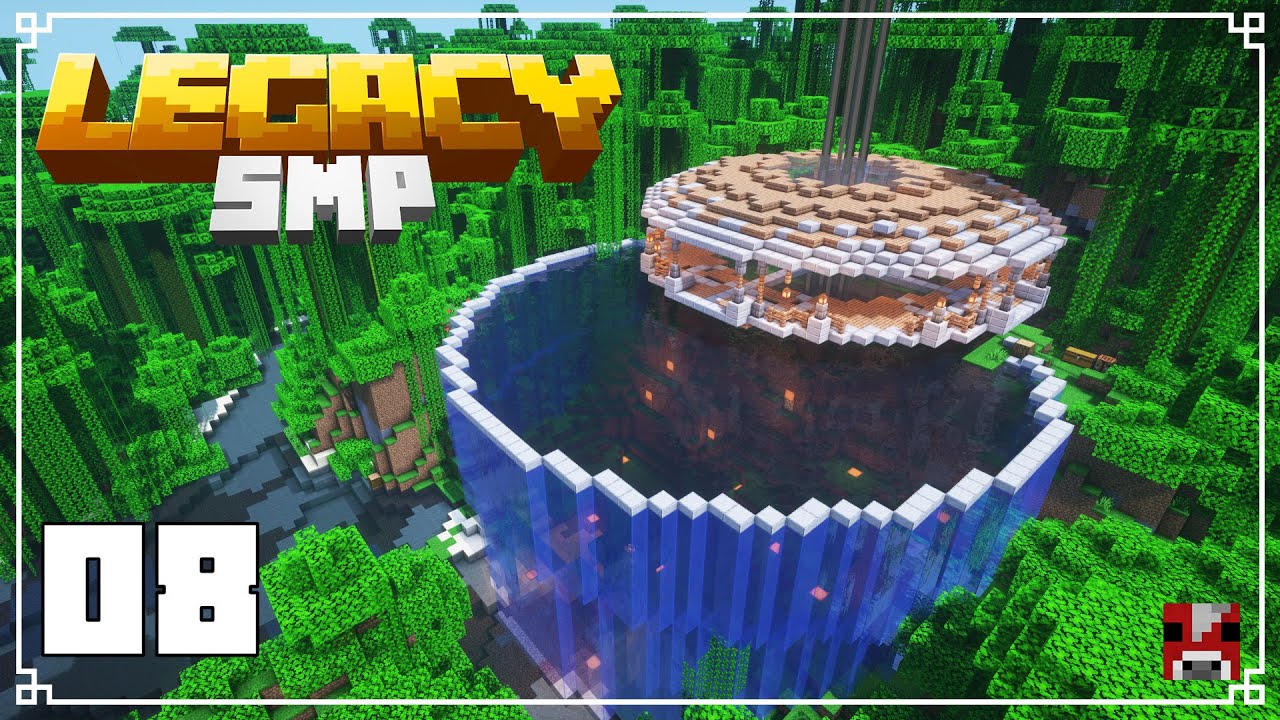 Legacy SMP - 08 - The FISHBOWL gets a UFO! | Survival Minecraft 1.15 ...