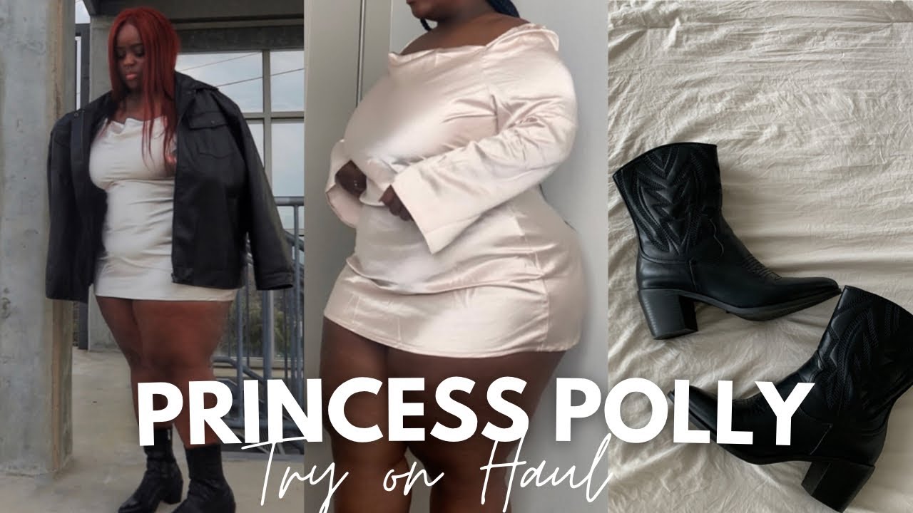 PRINCESS POLLY TRY ON HAUL | WINTER TRY-ON HAUL + MUST HAVES | PLUS ...
