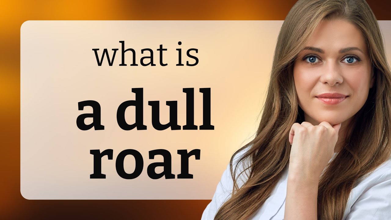 Understanding "A Dull Roar" - YouTube