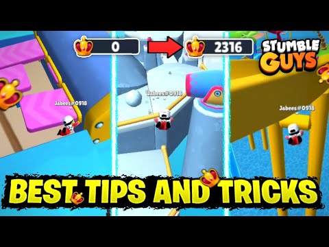 THE BEST TIPS AND TRICKS FOR STUMBLE GUYS 👑 - YouTube