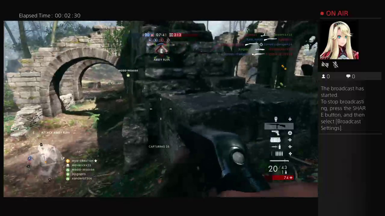 Mya-ERexTion's Live PS4 Broadcast - YouTube