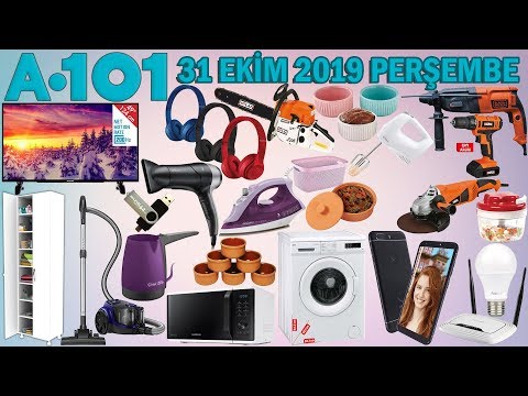 A101 31 EKİM 2019 PERŞEMBE KATALOG | A101 AKTÜEL ÜRÜNLERİ | A101 MUTFAK VE EV TEKSTİLİ ÜRÜNLERİ