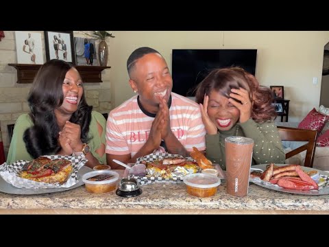 FUNNIEST FAMILY MUKBANG - YouTube