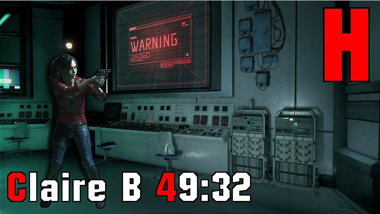 [PB] Claire B SpeedRun 49:32 RE2 Remake | Hardcore | NG | 120FPS - YouTube