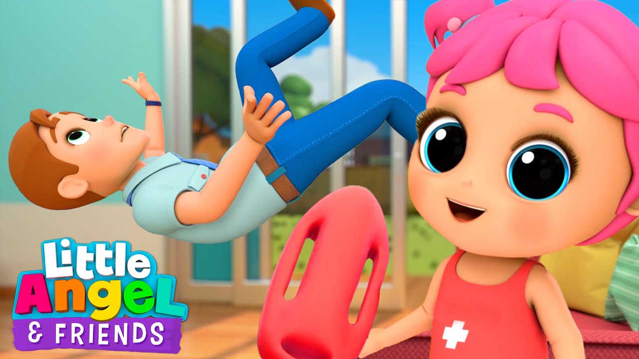 Princess Jill to the Rescue! | Boo Boo Safety Song | @LittleAngel And ...
