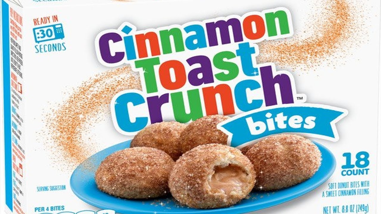 Cinnamon Toast Crunch Bites Review - Oven Mania - YouTube
