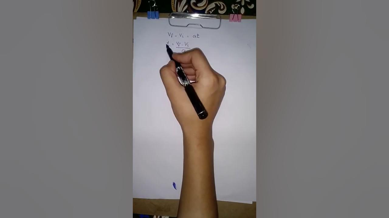 Prove 2as Vf2 Vi2 State Third Equation Of Motion Physics Youtube