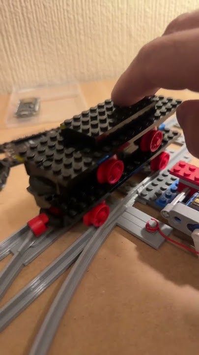 Lego train points. Esp8266 with servo 9g - YouTube