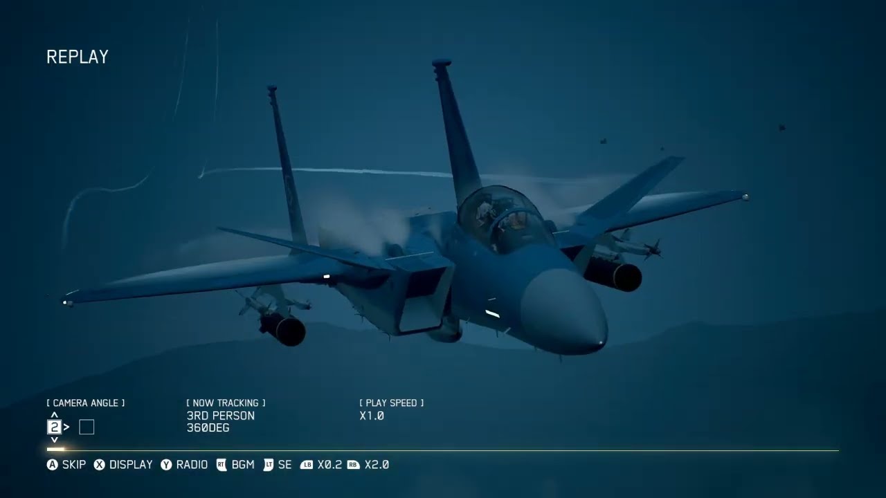 ACE COMBAT 7[MOD] F-15 S/MTD with Helios Bomb - YouTube