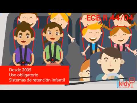 Cinturón Seguridad Infanfil para Autobuses - Kidy Bus - YouTube