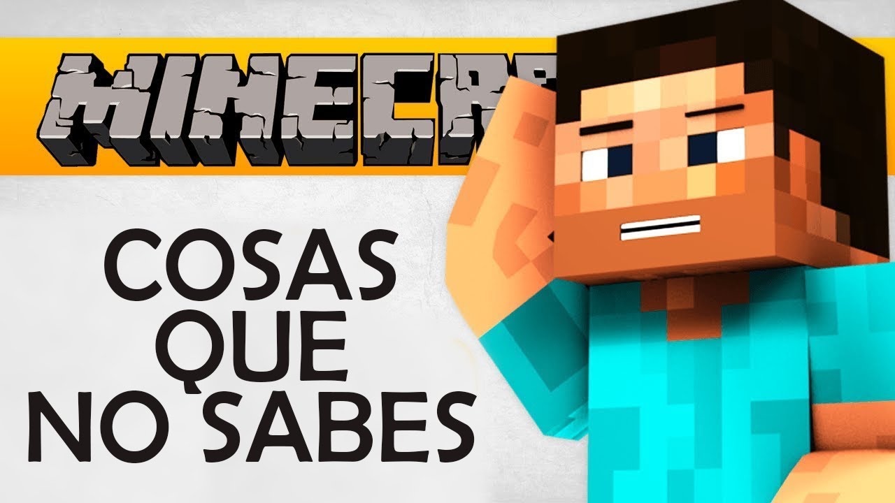 Cosas que NO sabias de Minecraft - Cap 2 - YouTube