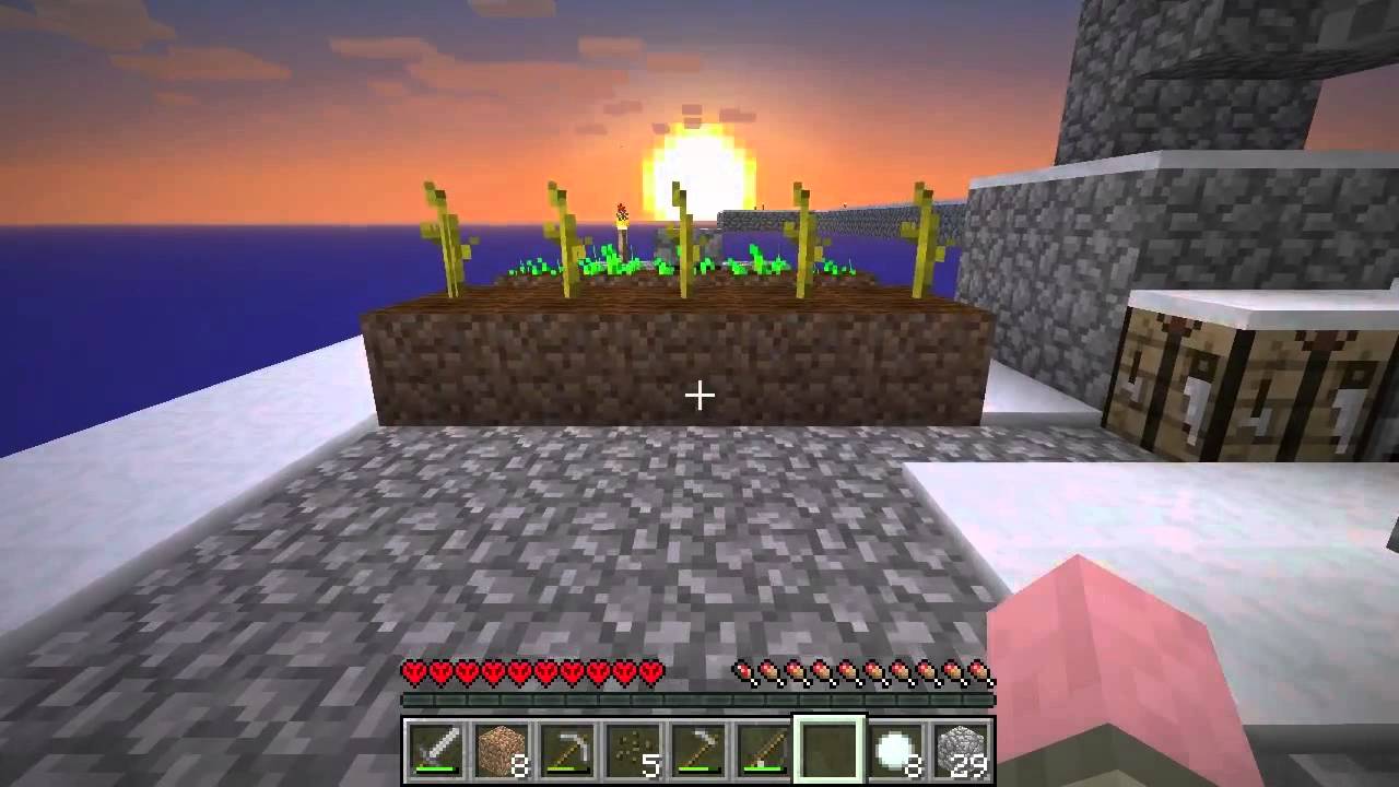 Minecraft Skyblock Hardcore [Ep9] "Round Sun is Round" - YouTube