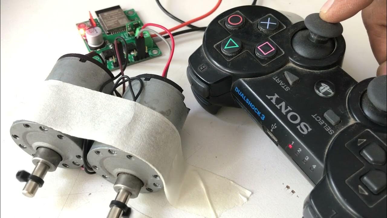PS3 Wireless Robot Controller - YouTube