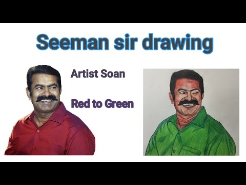 seeman anna art|#ntk|How to draw|How to draw for beginners|How to draw ...