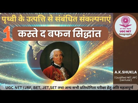 कास्ते द बफन परिकल्पना | पृथ्वी की उत्पत्ति का रहस्य | NET/JRF, SET ...
