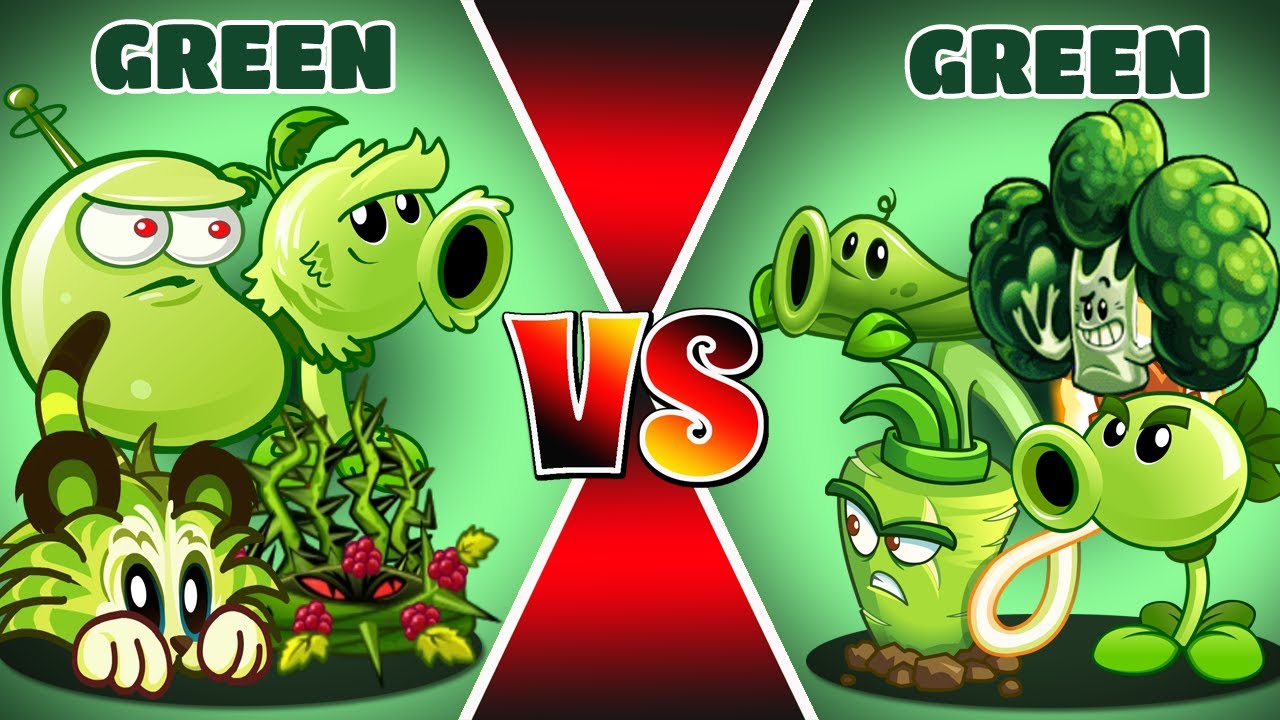 Plants Vs Zombies 2 Team Max Level Green Vs Green-That Team Can Win ...