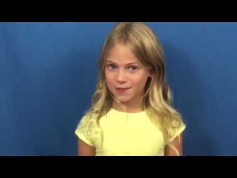 Veruca Salt Kid Monologue 8 year old Lauren Grauer - YouTube