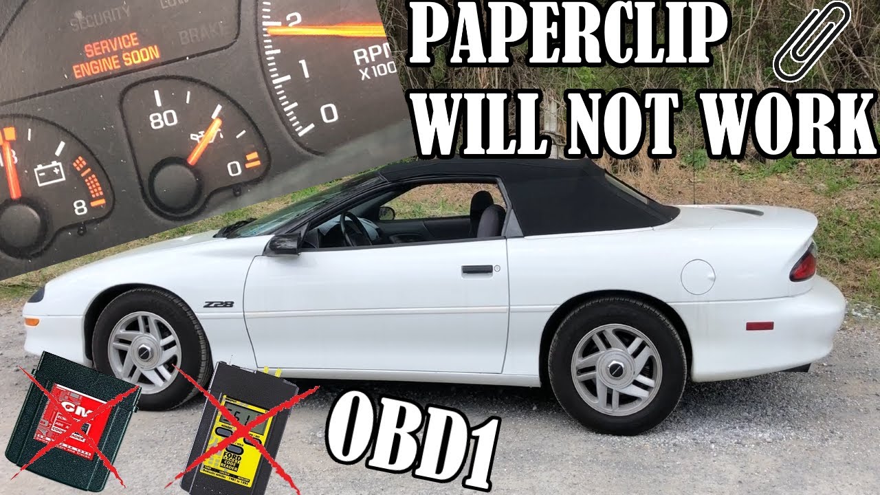 Read ALL 1980 95 GM Ford Chrysler Toyota OBD1 Engine Light Codes And read-all-1980-95-gm-ford-chrysler-toyota-obd1-engine-light-codes-and