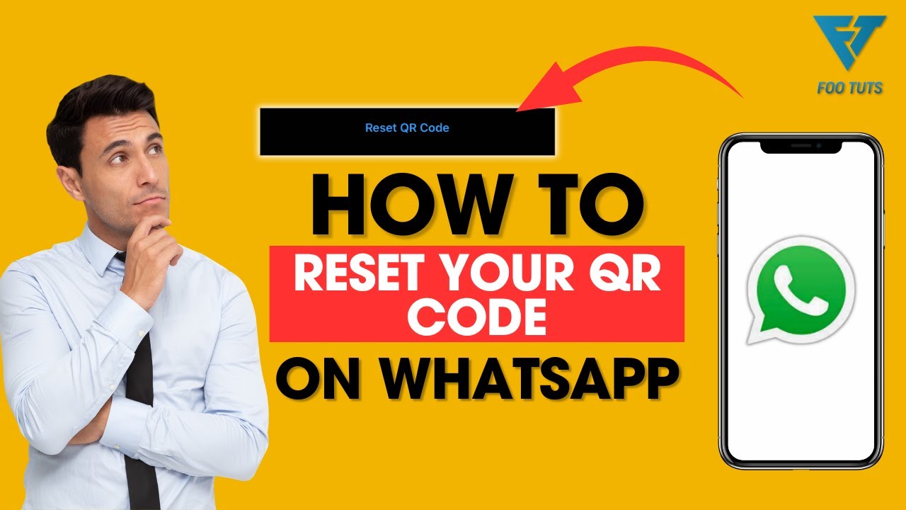 HOW TO RESET YOUR QR CODE ON WHATSAPP - YouTube
