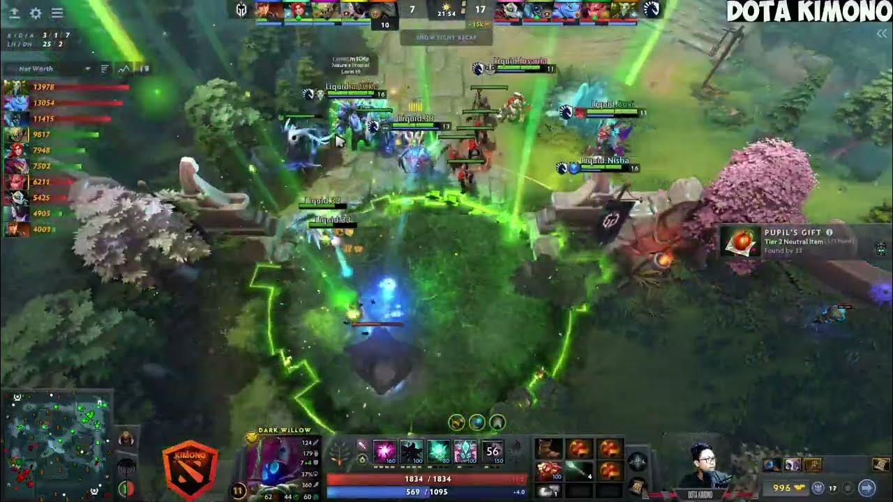 Crazy Play Boxi Dark Willow The Support -The International : Team Liquid VS Gaimin Gladiators ...