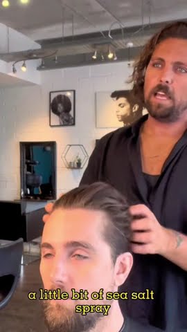 Post Haircut Review with Client to Check They Are Happy - YouTube