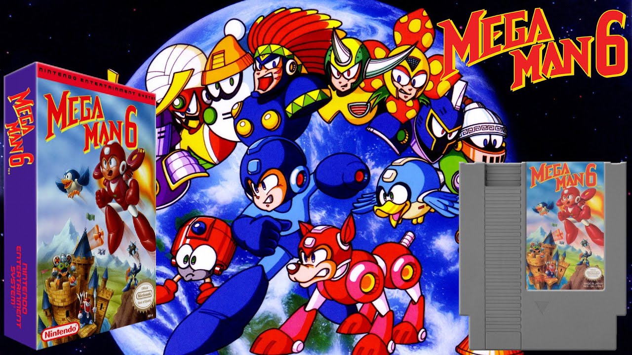 Mega Man 6 | NES {Original Hardware} [CRT] + Other Comfort Runs - YouTube