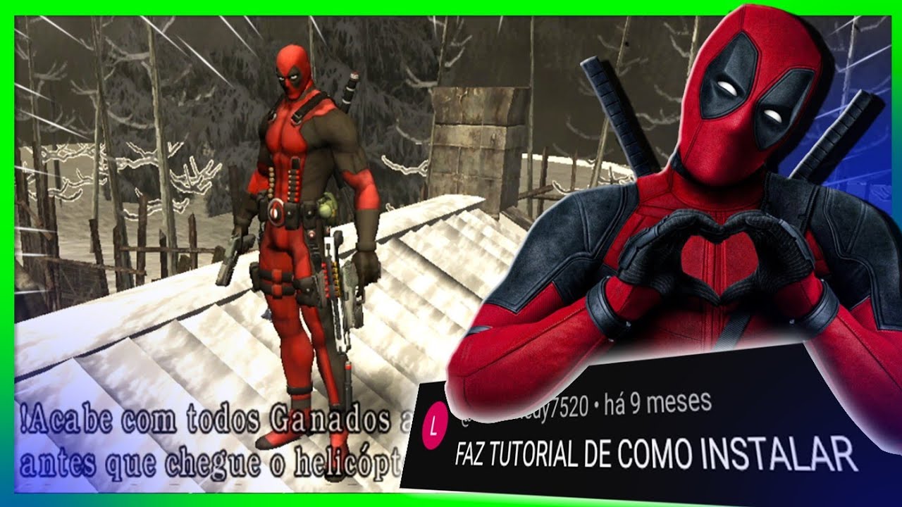 Como Instalar o MOD do DEADPOOL No Resident Evil 4 Clássico (Pc) - YouTube