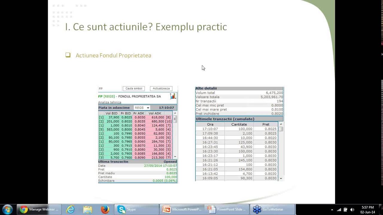 Webinar 2: In ce instrumente financiare poti investi - YouTube