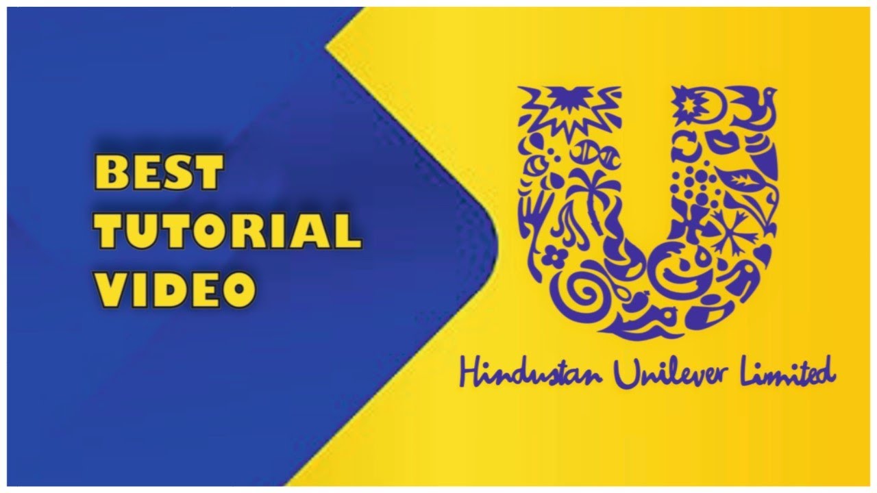 how to draw Unilever logo | How to Create hindustan Unilever Limited ...