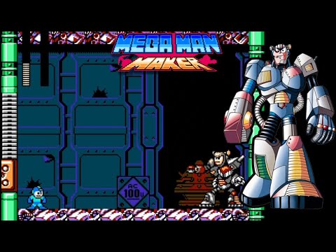 MEGA MAN MAKER ALL FOR ONE MOD - Junk Man Stage Recreation - YouTube