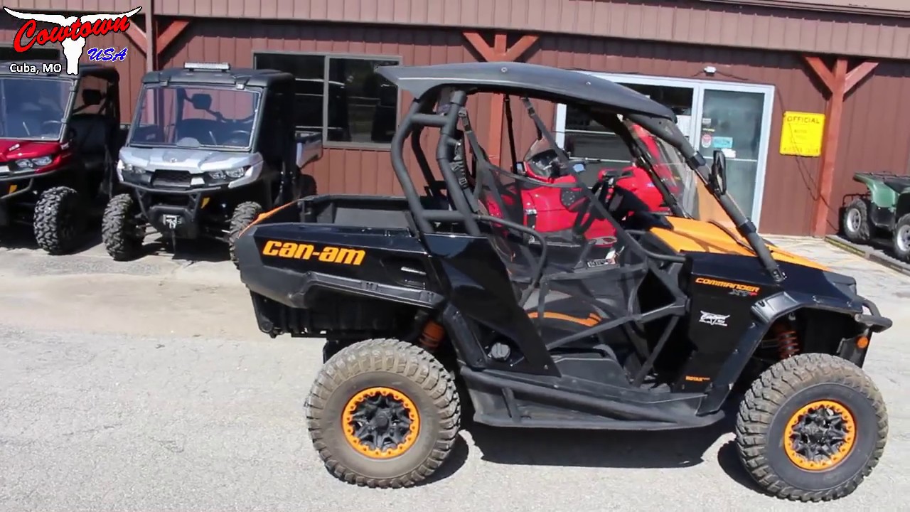 2015 Can Am Commander XTP - YouTube