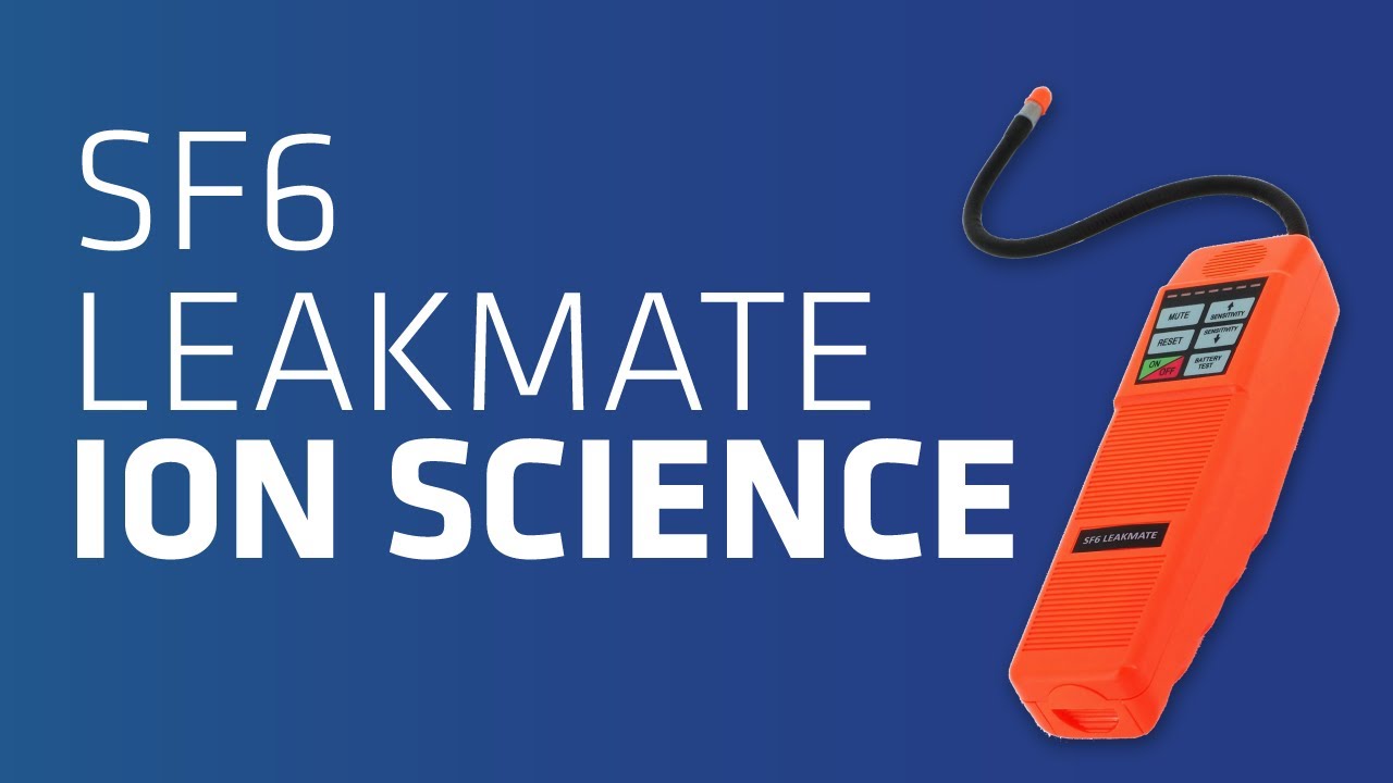 Conheça o detector de gás SF6 Leakmate | Ion Science - YouTube