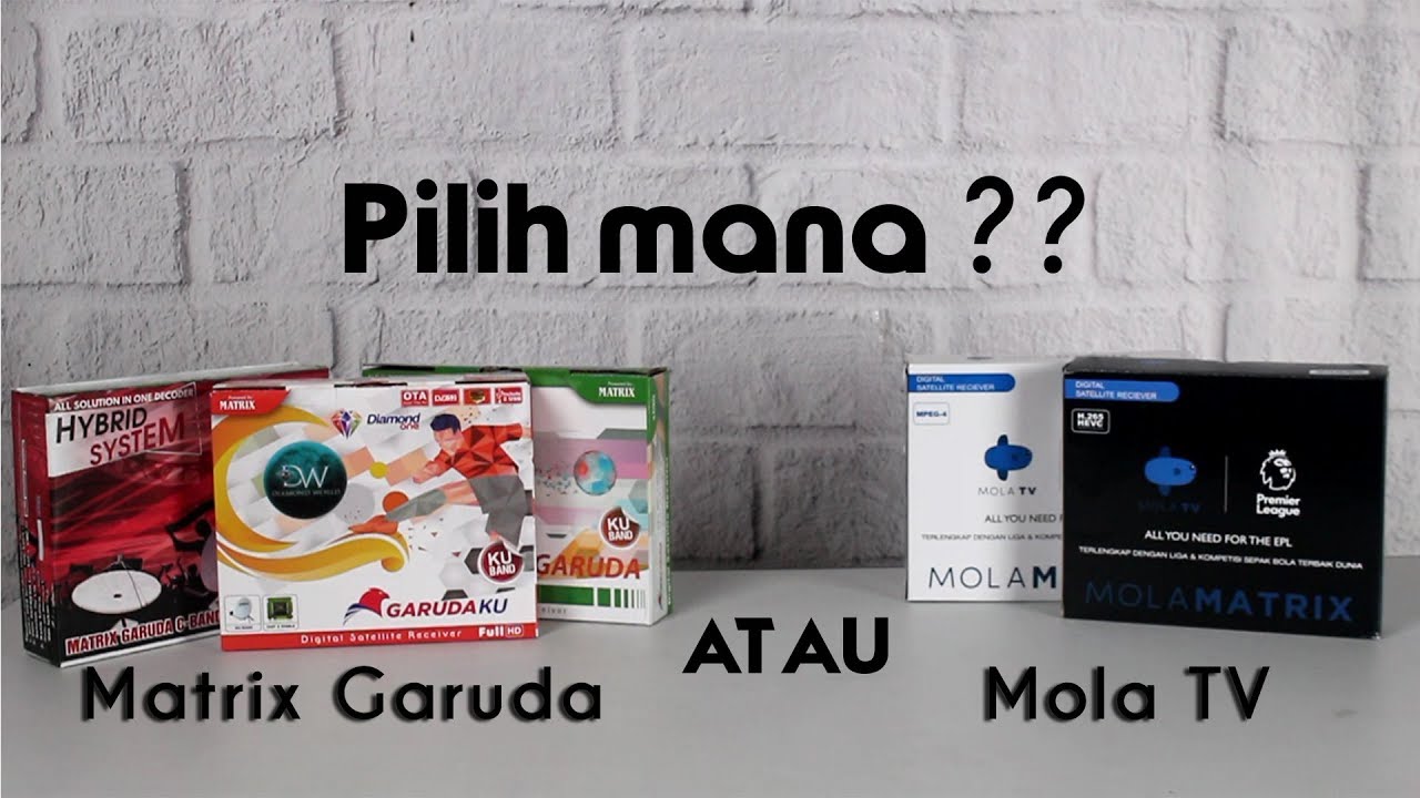 Mau Pilih Receiver Parabola Mola Matrix TV Series atau Matrix Garuda ...