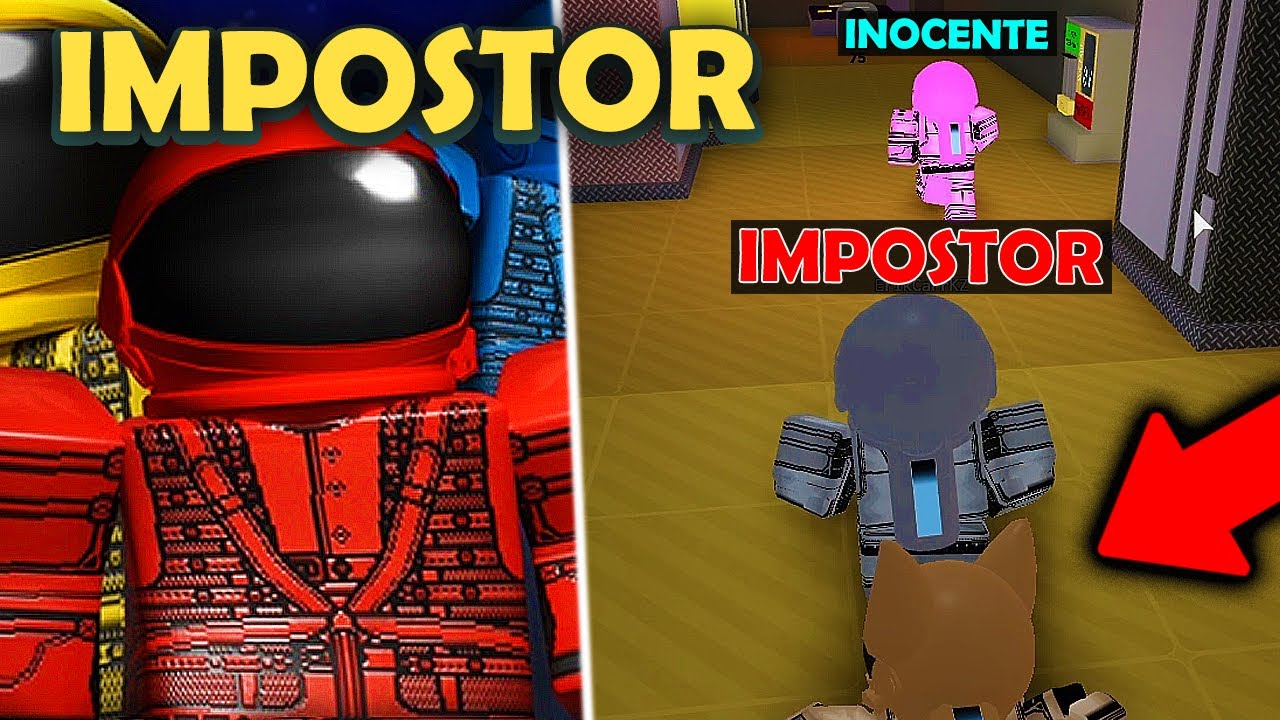 IMPOSTOR no NOVO MAPA do AMONG US 3D - Roblox Impostor - YouTube
