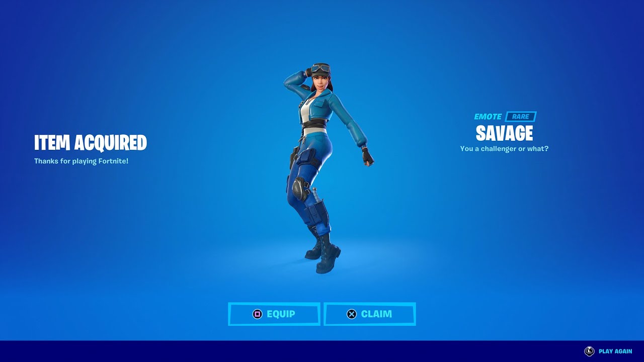 How To Get Savage Emote NOW In Fortnite! (Unlock Savage Emote) Savage ...
