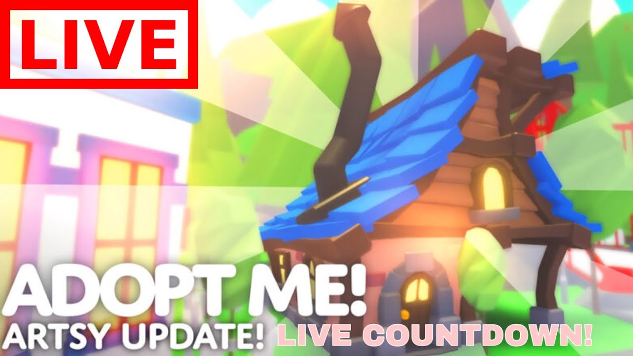 🔴LIVE! ADOPT ME ARTSY UPDATE OFFICIAL LIVE COUNTDOWN! (Roblox) - YouTube