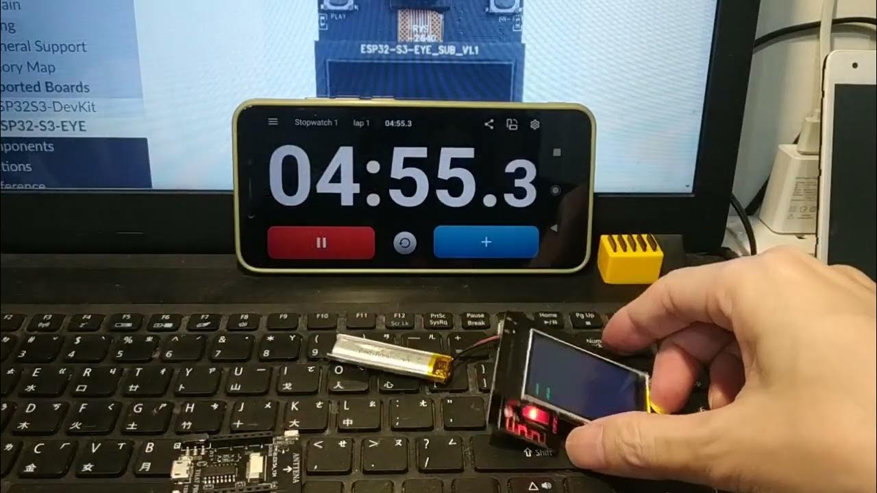 esp32-s3-cam vs esp32-cam=14:10 fps @320x240 - YouTube