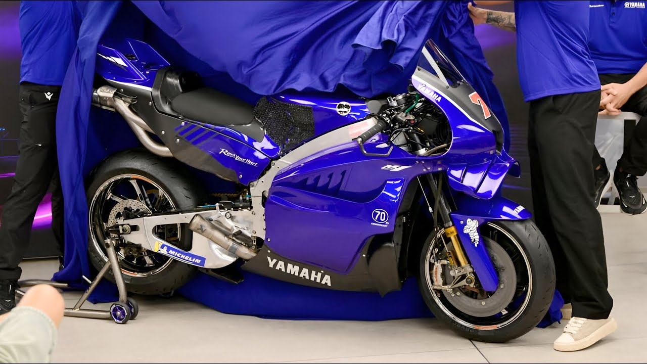 New Yamaha V4 Engine Powered M1 - Its Finally Here - YouTube