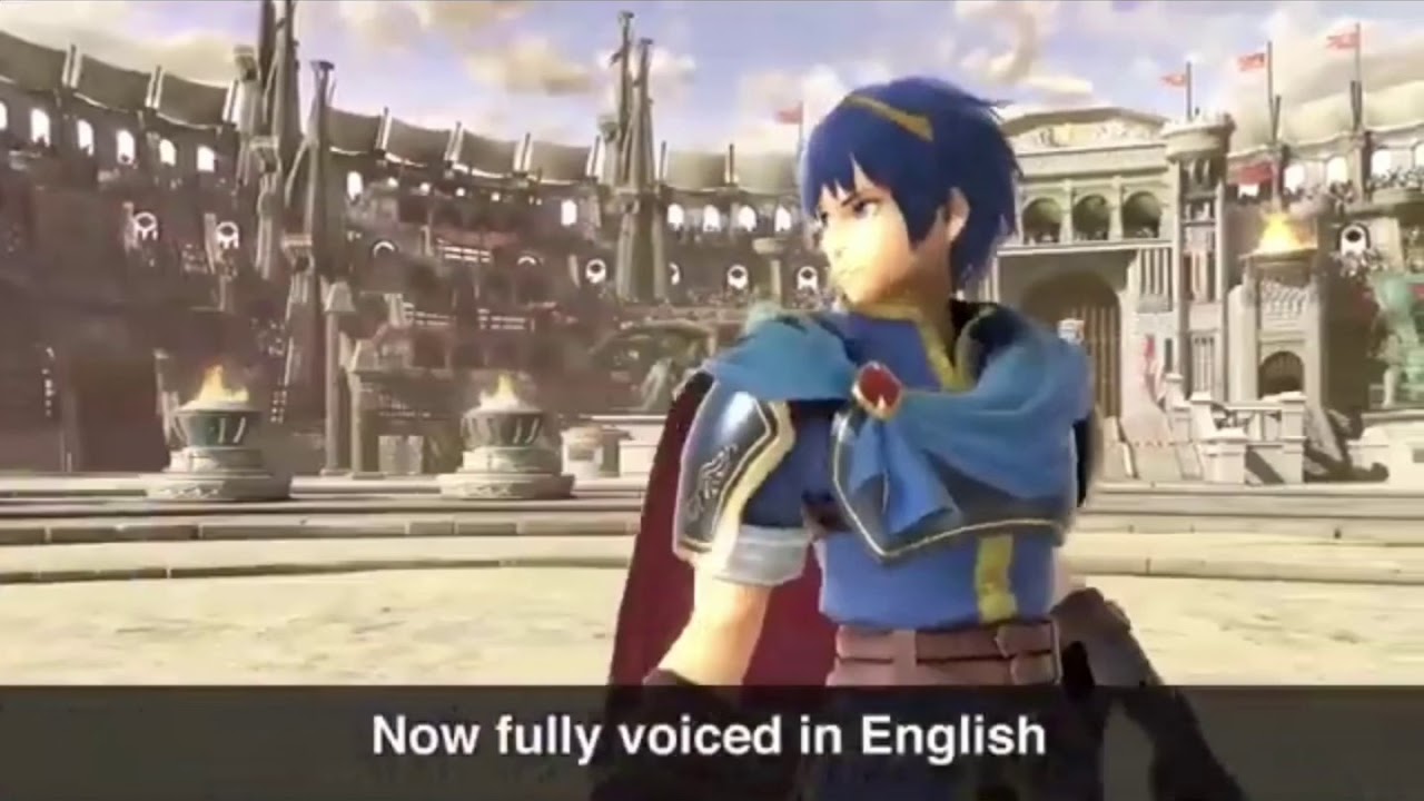 Marth Speaks English Meme but His Voice Cracks - YouTube