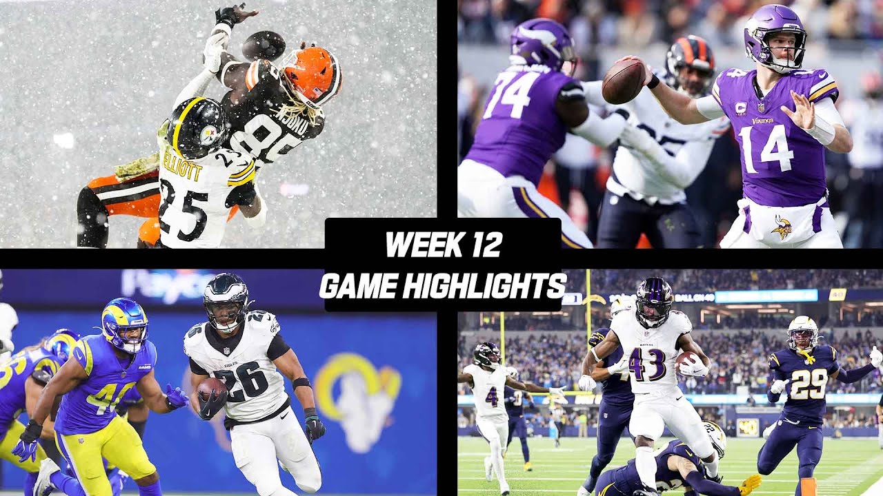 Every Week 12 Game Highlight! - YouTube